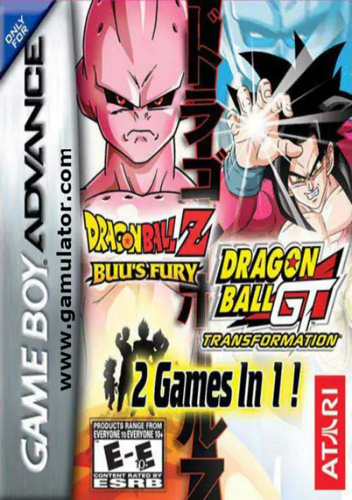 2 in 1 - DBZ - Buu's Fury & DBGT - Transformation ROM Download ...