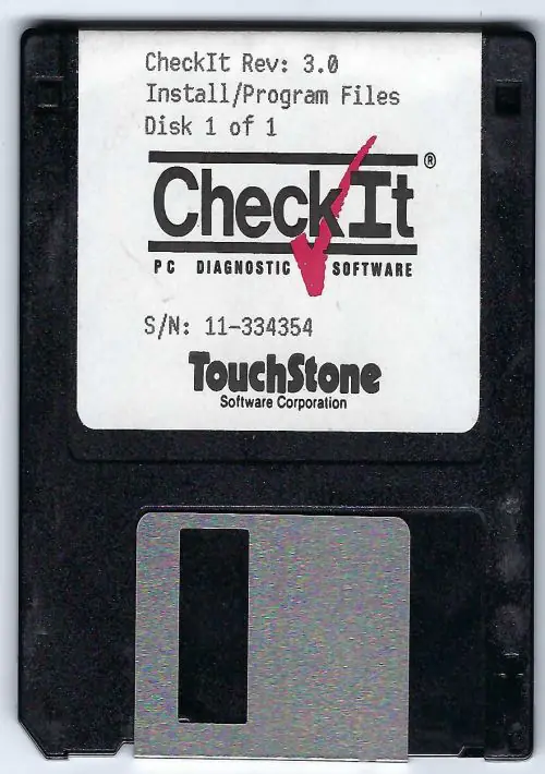 CheckIt 3.0 - PC Diagnose Programm ROM Download - Dos(Dos)
