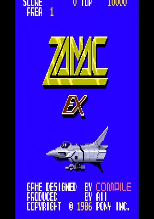Zanac Ex (Alt 1) ROM Download - MSX 2(MSX2)